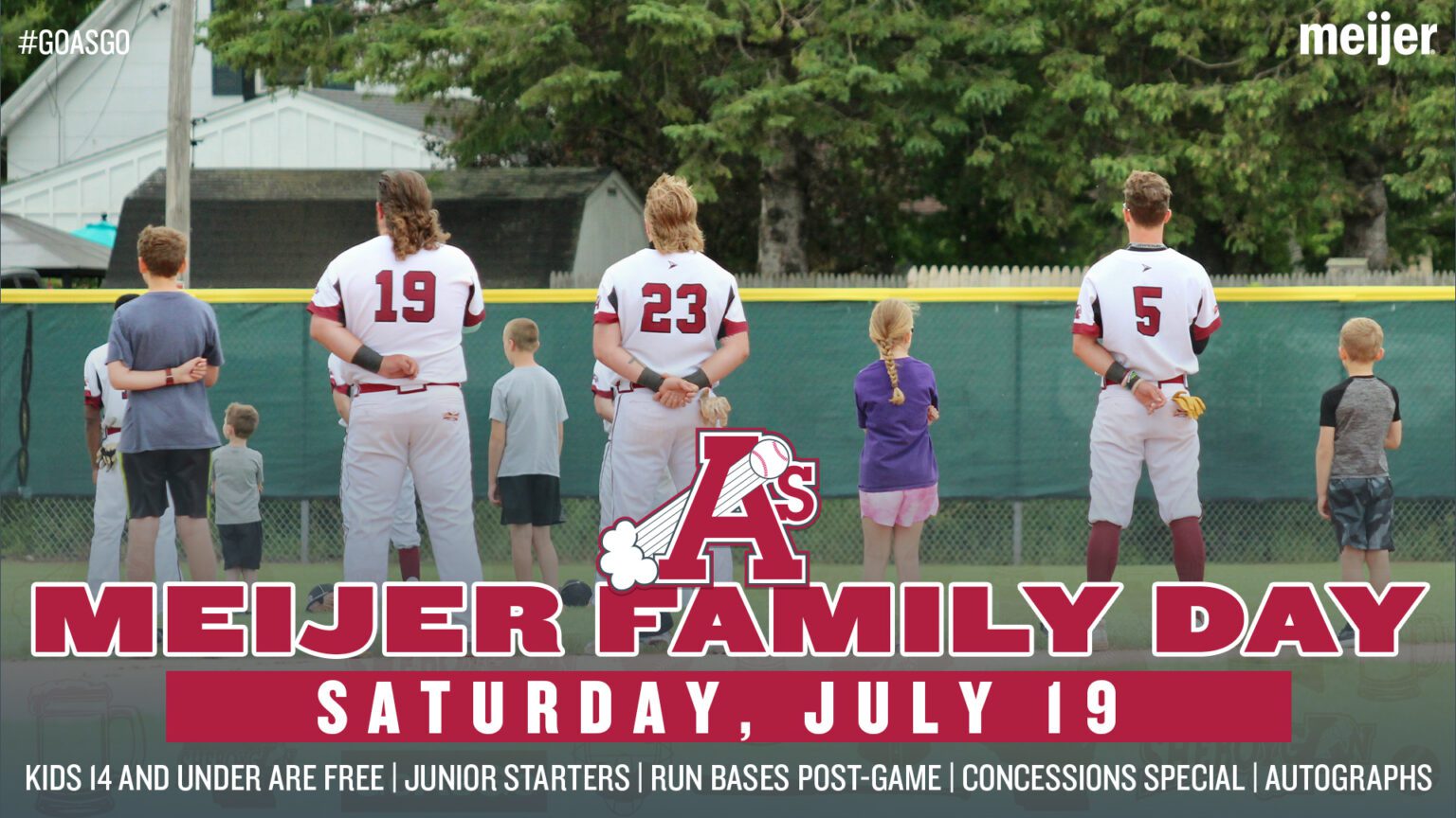 Promotions: Meijer Family Day » Sheboygan A's Baseball